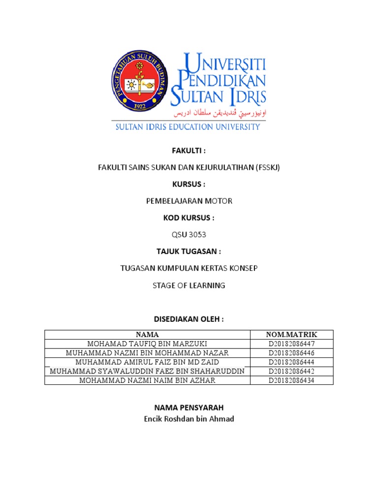 Model Pembelajaran Fitts Dan Posner | PDF | Karier & Perkembangan