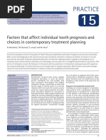 Dental Practicality Index | PDF | Human Tooth | Dentistry