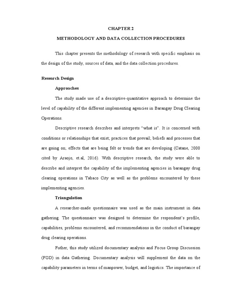 Chapter 2 - OSEC Paper A4 Size | PDF | Focus Group | Questionnaire