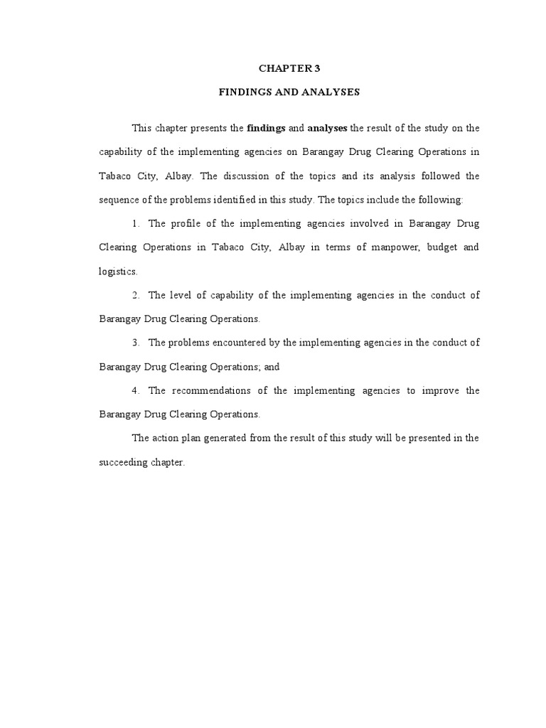 Barangay Drug Clearing Operations Analysis | PDF | Government | Justice