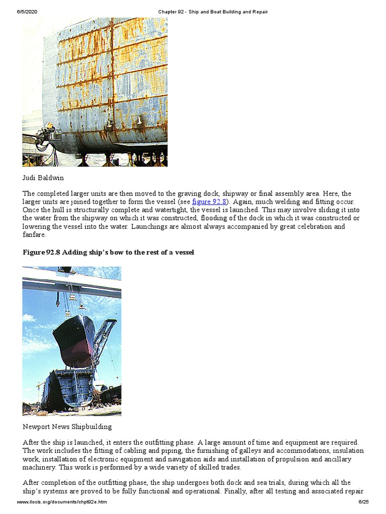 Ship and Boat Building and Repair-2 | PDF | Welding | Construction