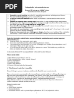 Aspelone Dosage and Uses Guide | PDF | Dose (Biochemistry) | Chemistry