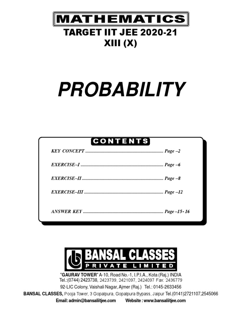 Probability | PDF | Odds | Expected Value