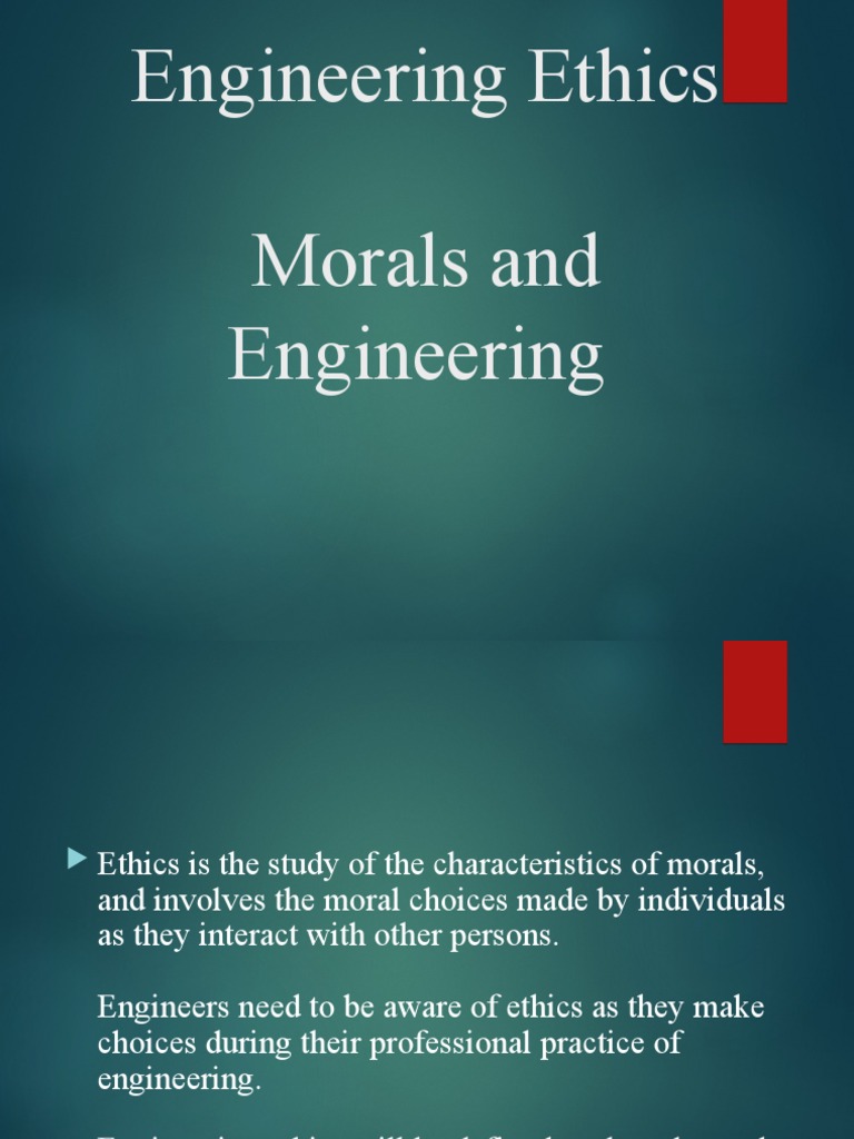 Engineering Ethics Morals and Engineering | Download Free PDF | Value ...