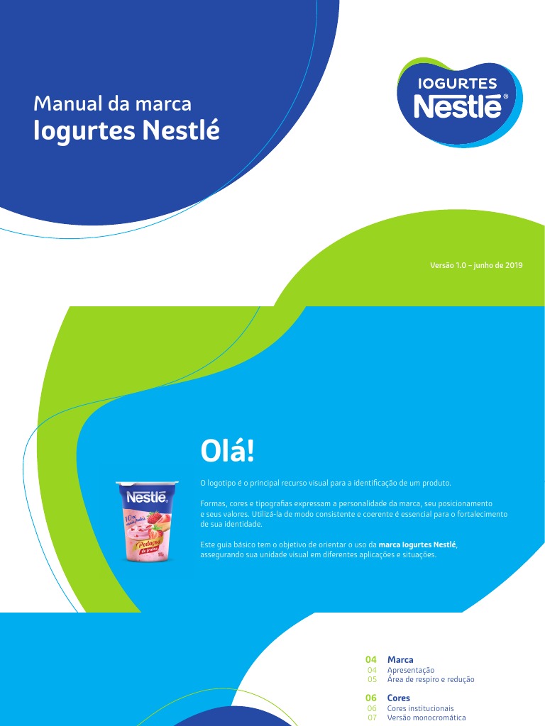 Manual Identidade Visual NESTLE | PDF | Tipografia | Marca