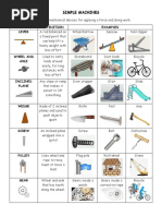 Simple Machines Worksheet&Test | PDF