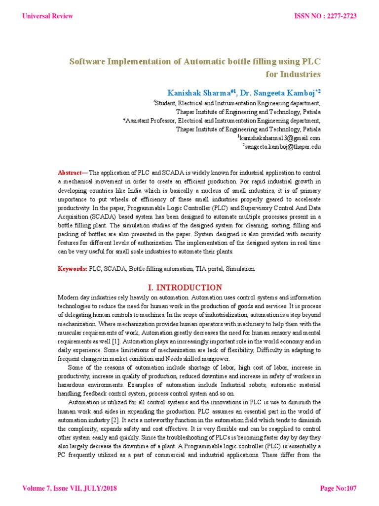 July Univ - 375 | PDF | Automation | Programmable Logic Controller
