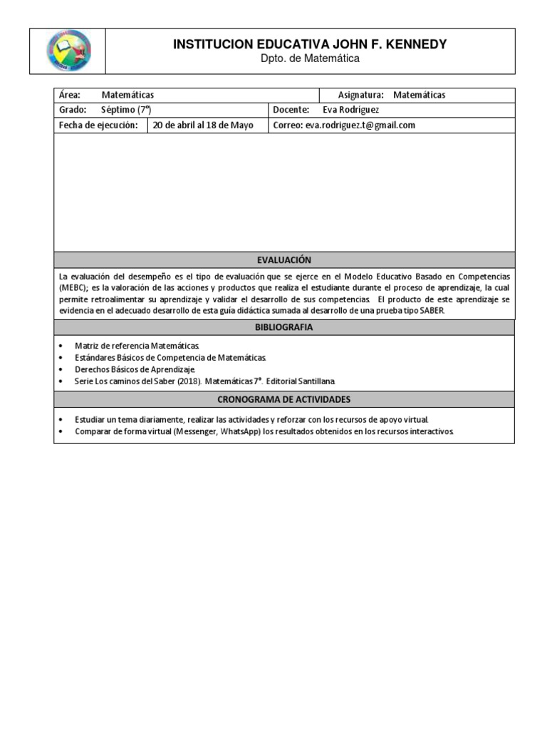 Guia 1 Matematicas G | PDF | Entero | Números Guia 1 Matematicas G | PDF | Entero | Números