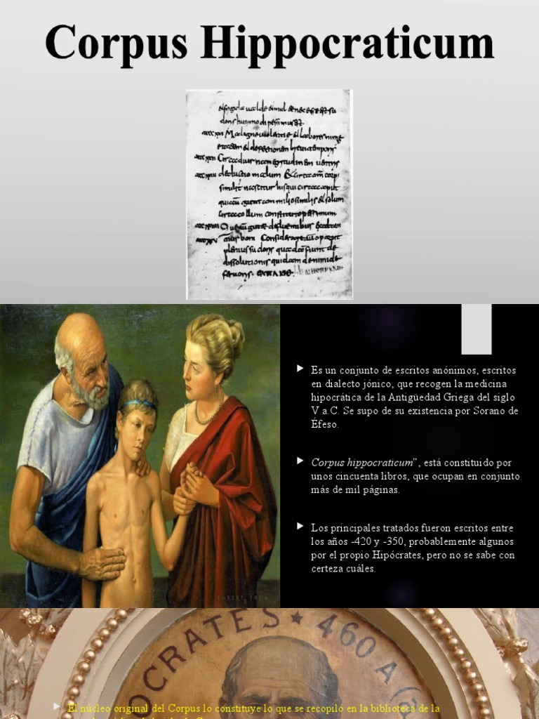 Corpus Hippocraticum | PDF | Medicina | Especialidades Medicas