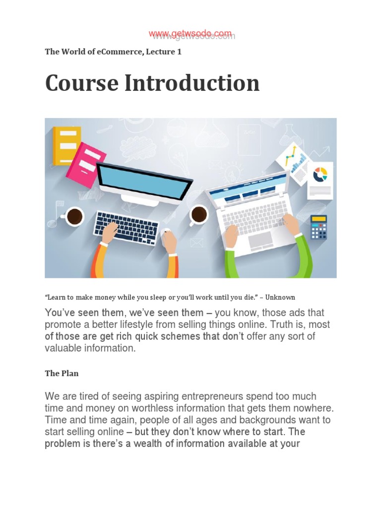 Lecture 1 Course Introduction | PDF