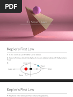 Keplers Laws Activity | PDF | Orbit | Periodic Phenomena