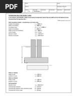 Retaining Wall Analysis (Bs 8002:1994) : Project Job No | PDF ...