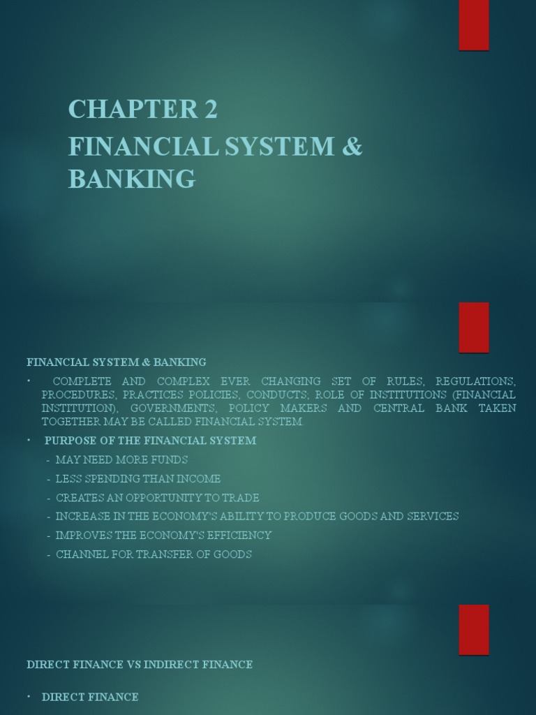 Banking CHAPTER 2 | PDF