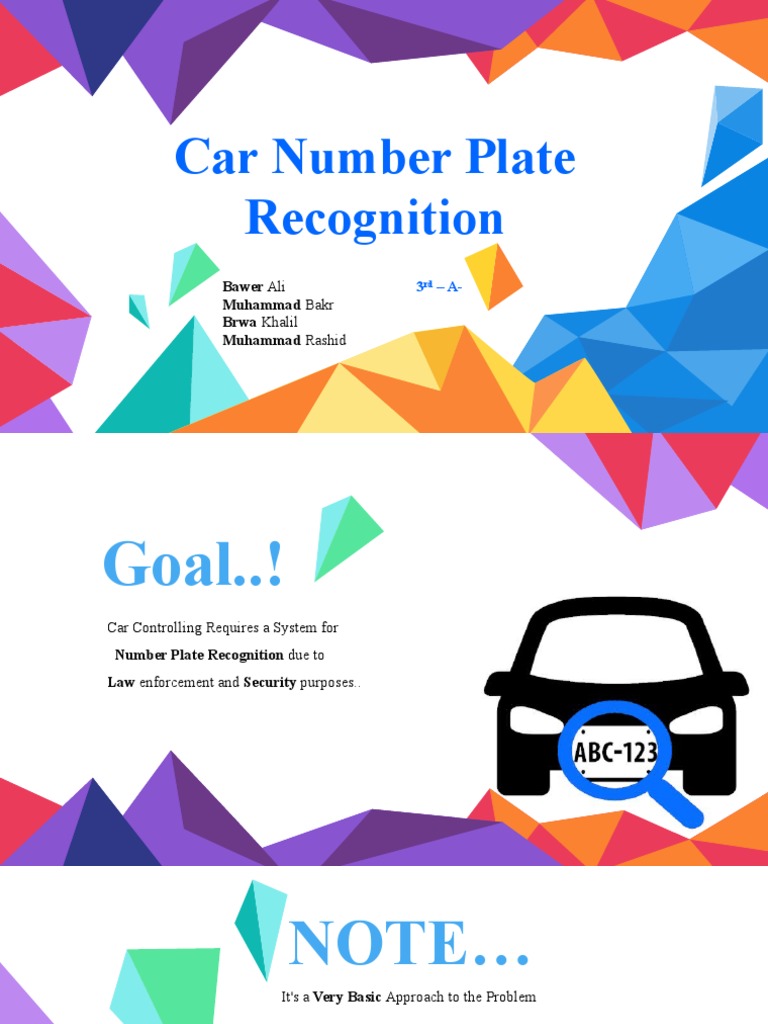 Car Number Plate Recognition | PDF