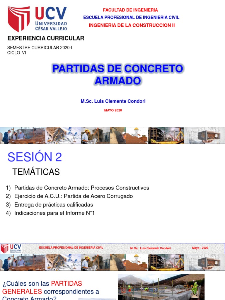 Partidas de Concreto Armado | Descargar gratis PDF | Ingeniero civil | Material compuesto