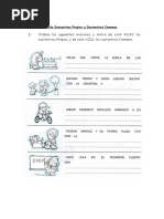Ficha 4 Concordancia Género y Número | PDF | Adjetivo | Sustantivo