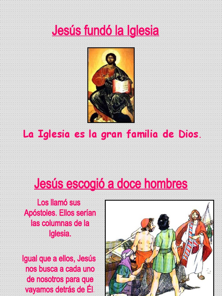 Jesús Funda La Iglesia | PDF | Jesús | Papa
