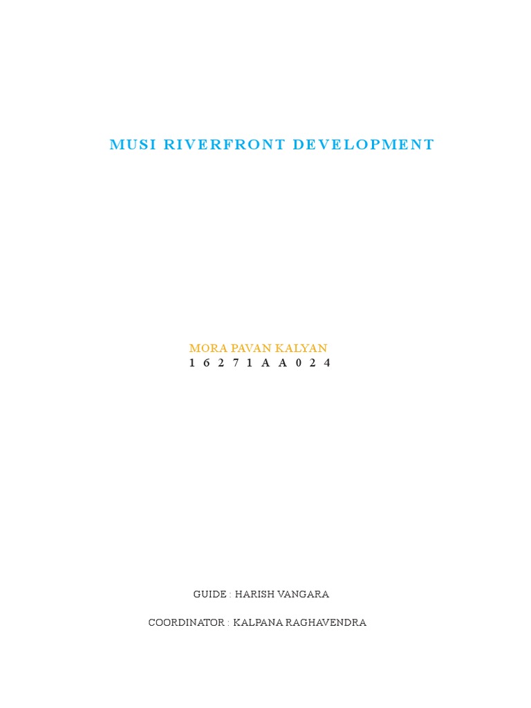 Revitalizing Hyderabad's Identity: A Proposed Master Plan for ...