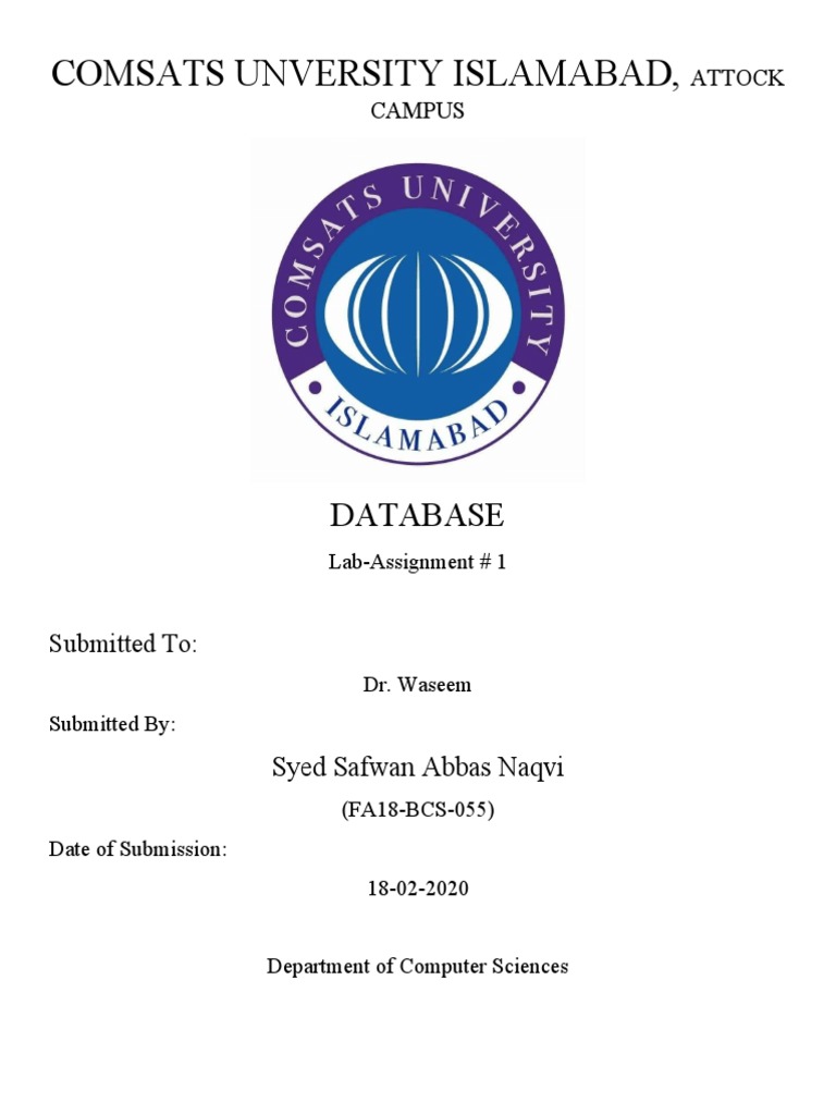DB Lab 1 | PDF | Table (Database) | Data Type DB Lab 1 | PDF | Table (Database) | Data Type