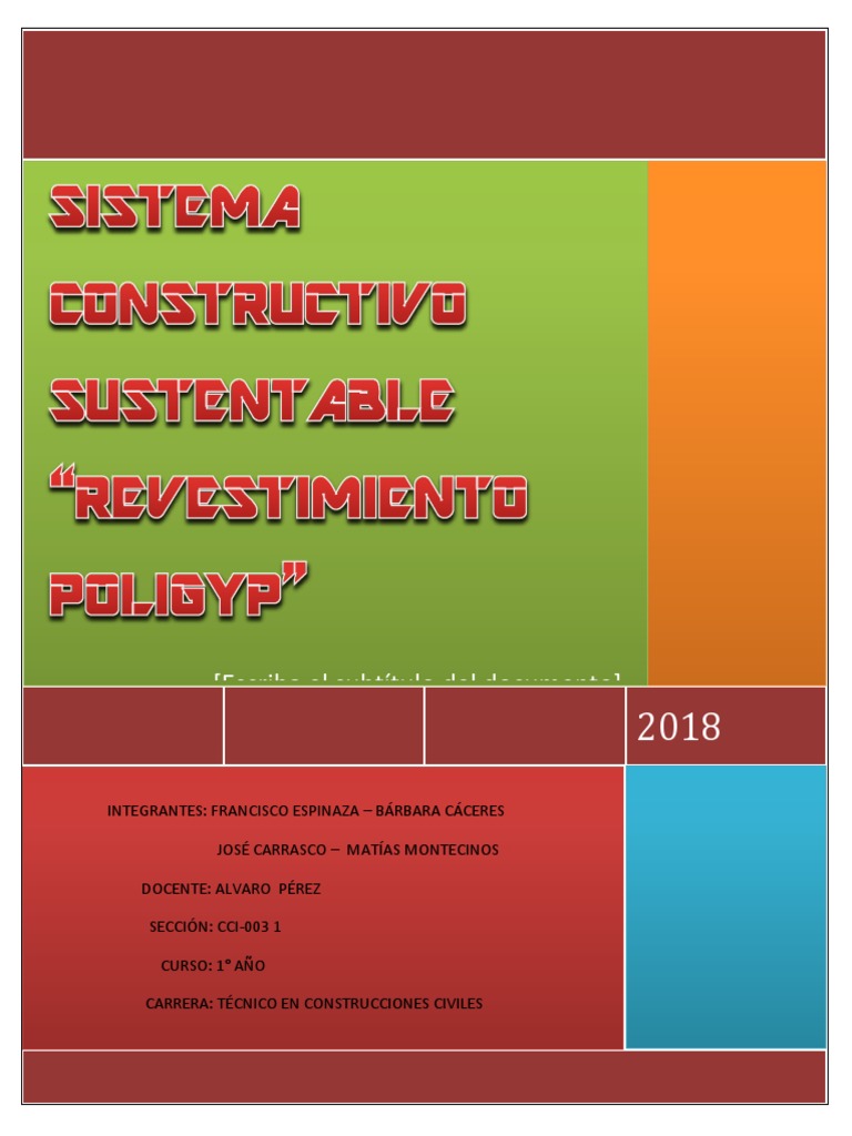 Poligyp Sustentable 2 | PDF | Aislamiento térmico | Poliestireno