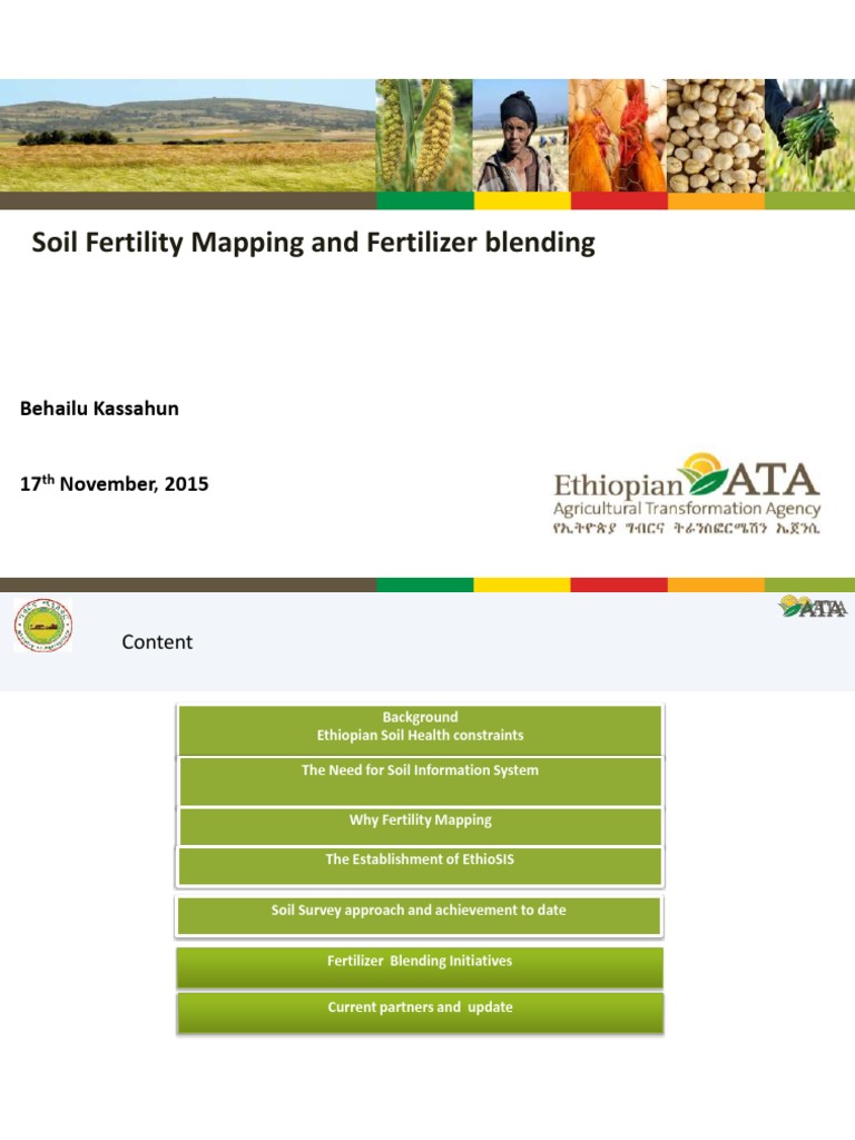 Soil Fertility Mapping in Ethiopia | PDF | Fertilizer | Soil