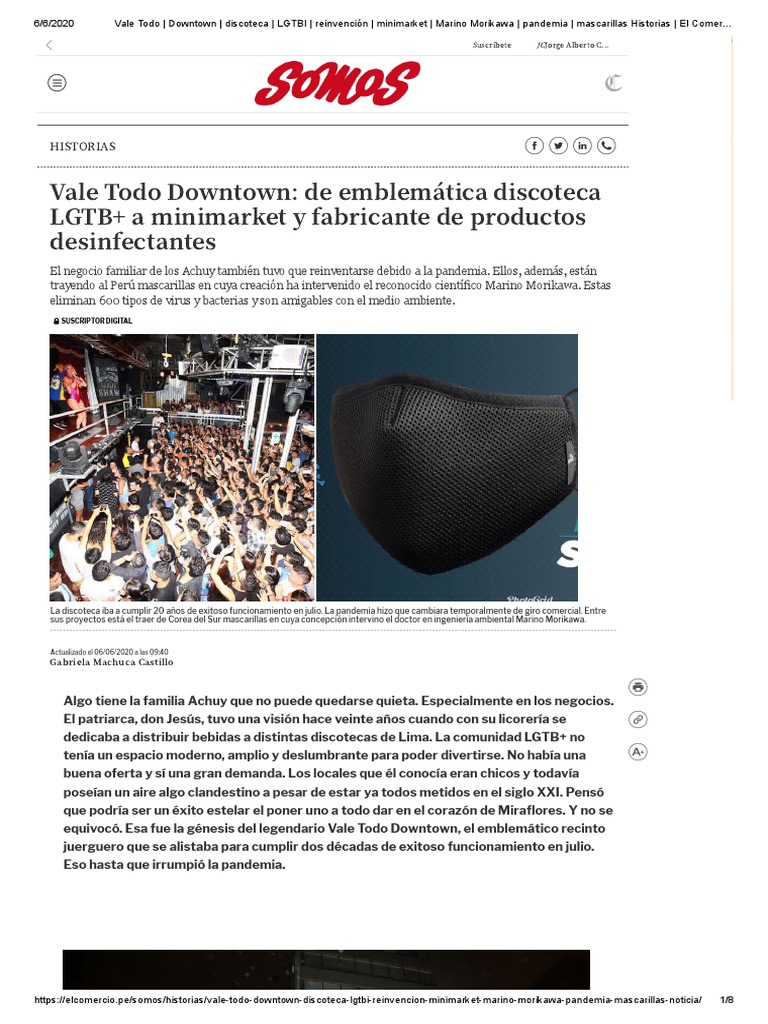 Vale Todo - Downtown - Discoteca - LGTBI - Reinvención - Minimarket ...