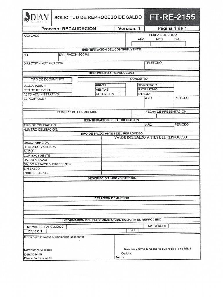 Formato FT RE 2155 PDF | PDF