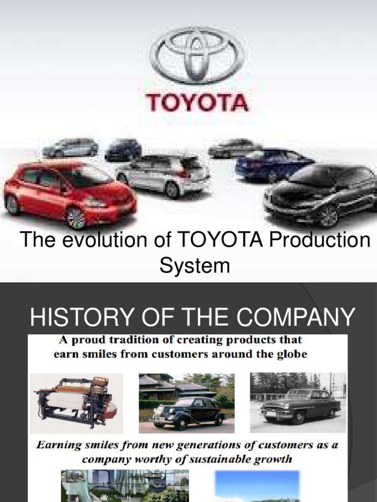 The Evolution of TOYOTA Production System | PDF | Toyota | Car