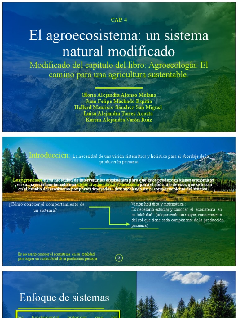 El Agroecosistema | PDF | Ecosistema | Biodiversidad