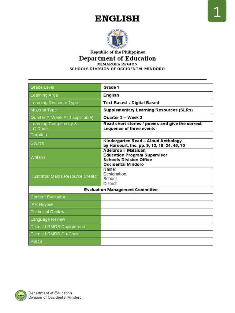 Sample SLM With Icons | PDF
