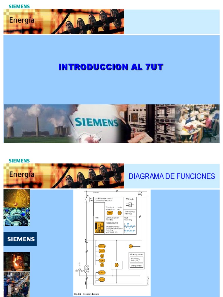 Introduccion 7ut | PDF | Transformador | Relé