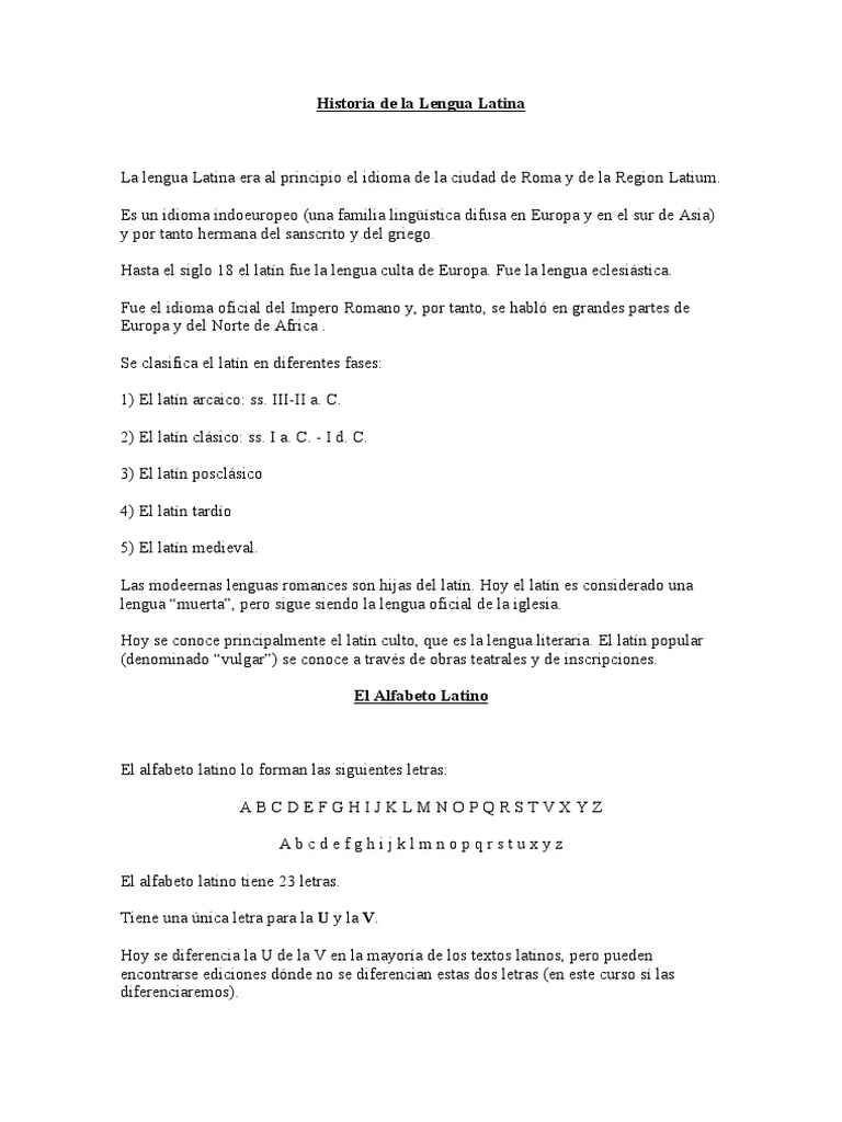 Curso de Introducción al Latín | PDF | latín | Predicado (Gramática)