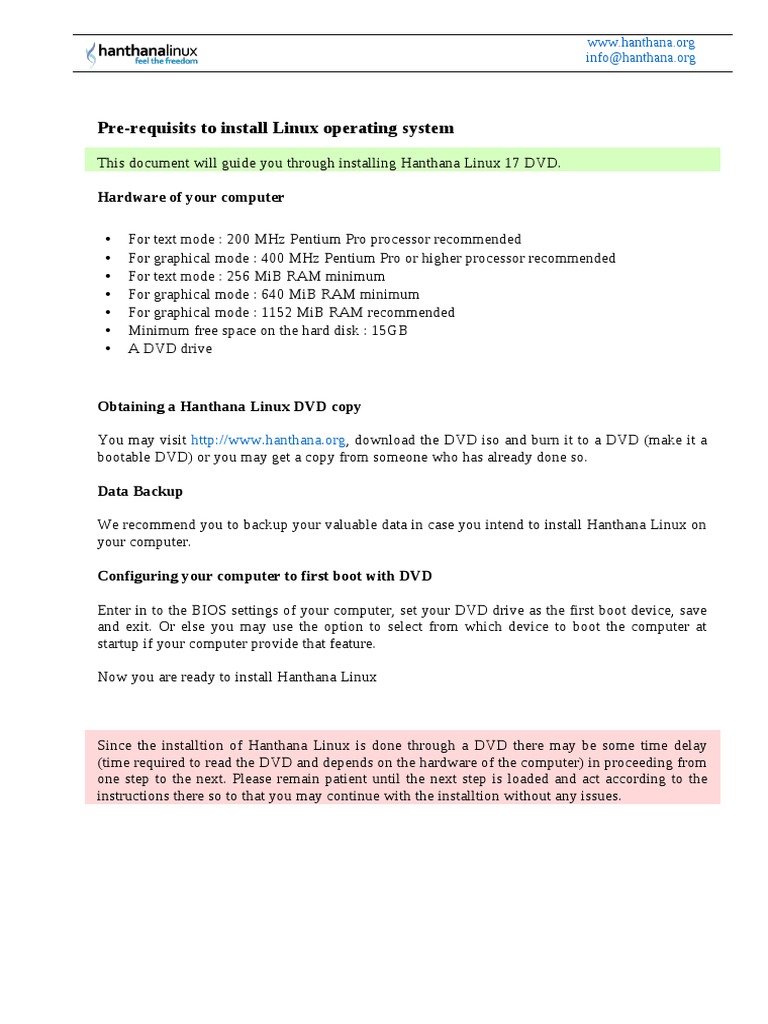 Hanthana 17 Installation Guide English | Download Free PDF | Booting | Operating System