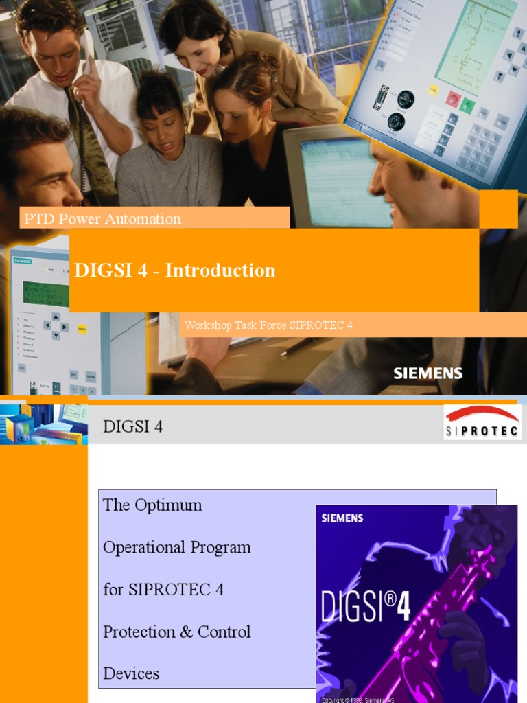DIGSI 4 Introduction | PDF | Microsoft Windows | Windows Xp