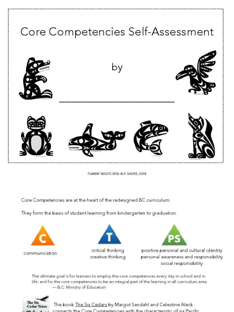 BC Core Competencies Self Assessment | PDF