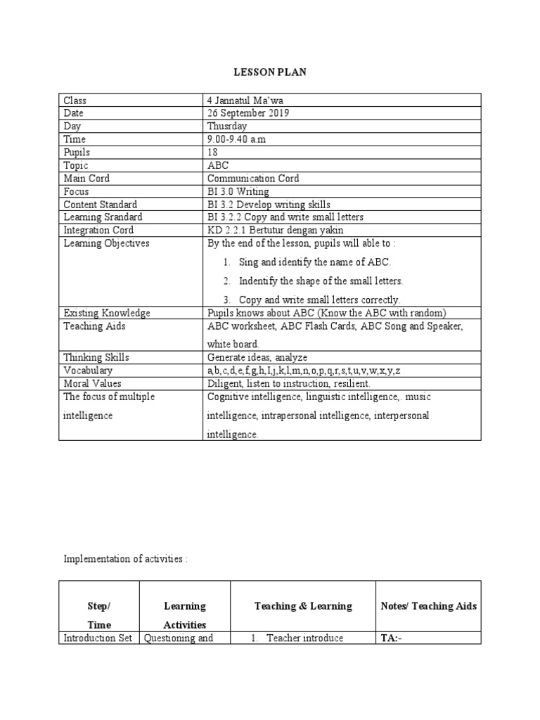 Contoh RPS | PDF | Intelligence | Neuropsychological Assessment