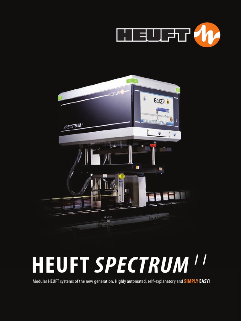 Heuft Spectrum II | PDF | Automation | User Interface