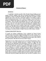 RMIT Statement of Purpose For SSVF Assessment 1 | PDF | Academic Degree ...