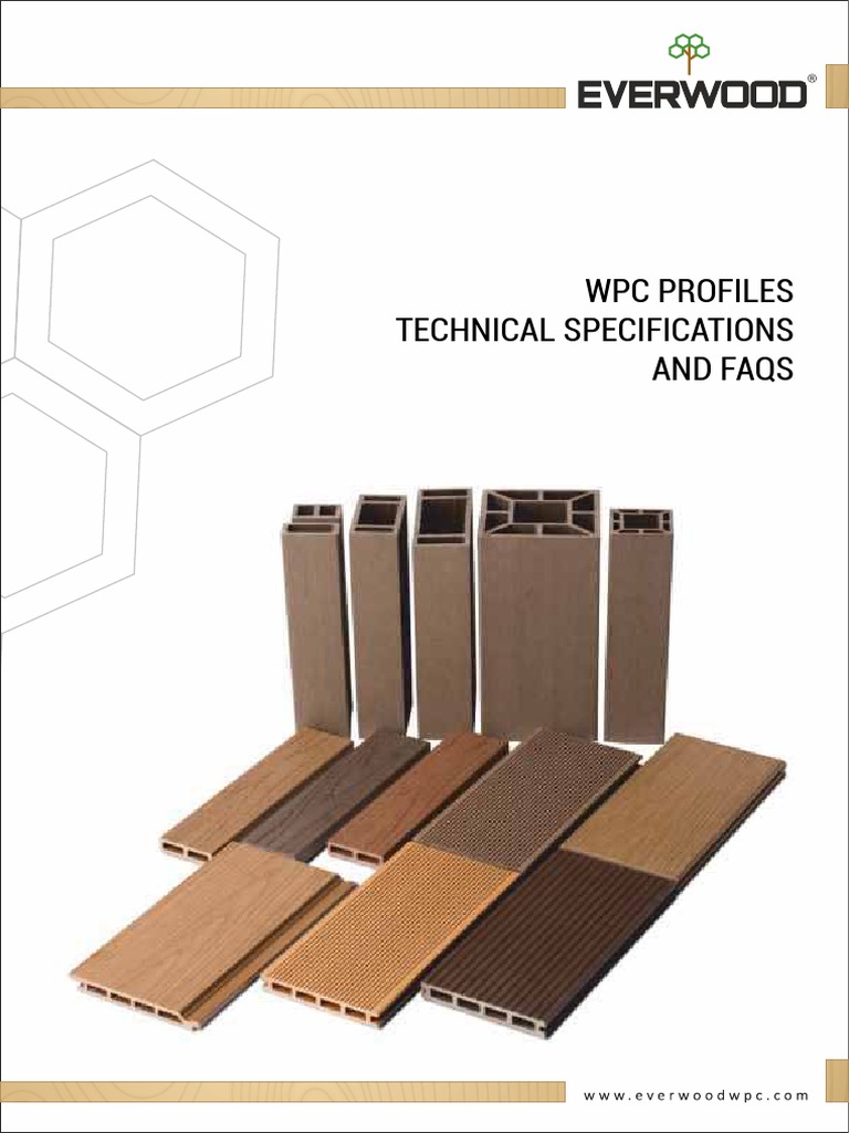 WPC Profiles Technical Specifications and Faqs | PDF | Technology ...