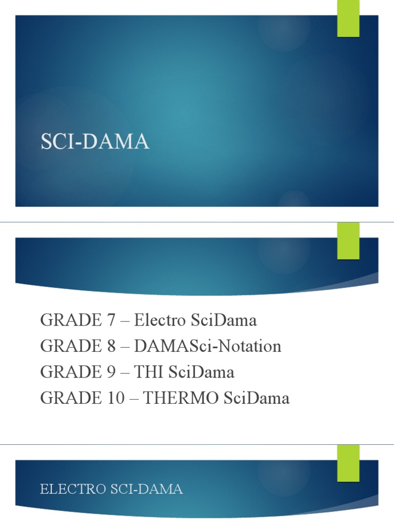 Sci Dama | PDF | Arithmetic | Teaching Mathematics