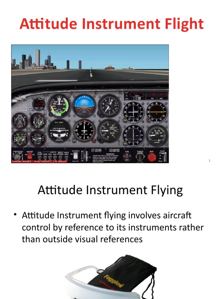 Attitude Instrument Flying Techniques | PDF | Equipment | Vehicle Parts