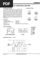Low Cost JFET Input Operational Amplifiers ADTL082/ADTL084: Features Pin Configurations | PDF ...