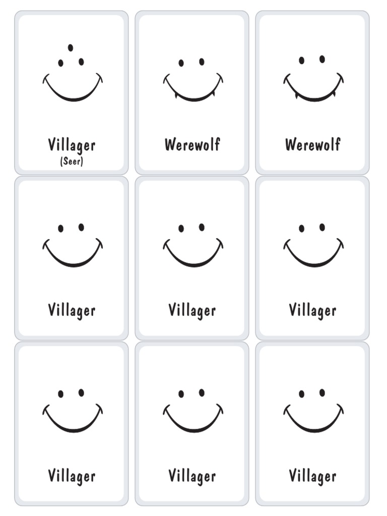 Werewolf-Cards-Novo-1.1 PDF | PDF