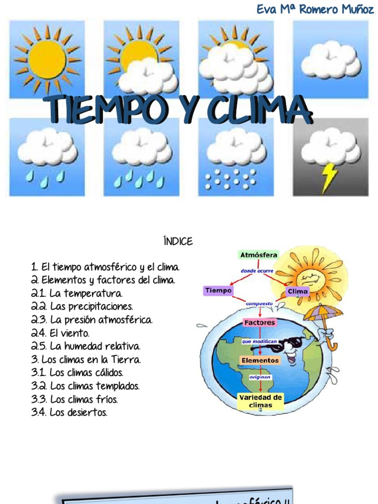 Tiempo y Clima1 | PDF | Clima | Herida