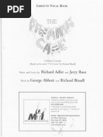 The Drowsy Chaperone Script | PDF