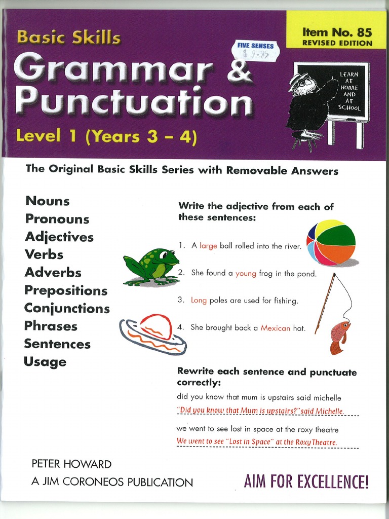 Year 3 - Basic - Skills - Grammar - Punctuation | PDF