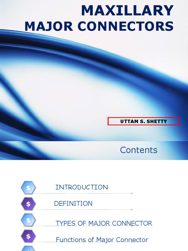 Design and Types of Maxillary Major Connectors for Removable Partial ...
