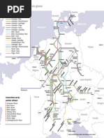 OBB Nightjet Routes Overview 2025 | PDF | Night | Land Transport