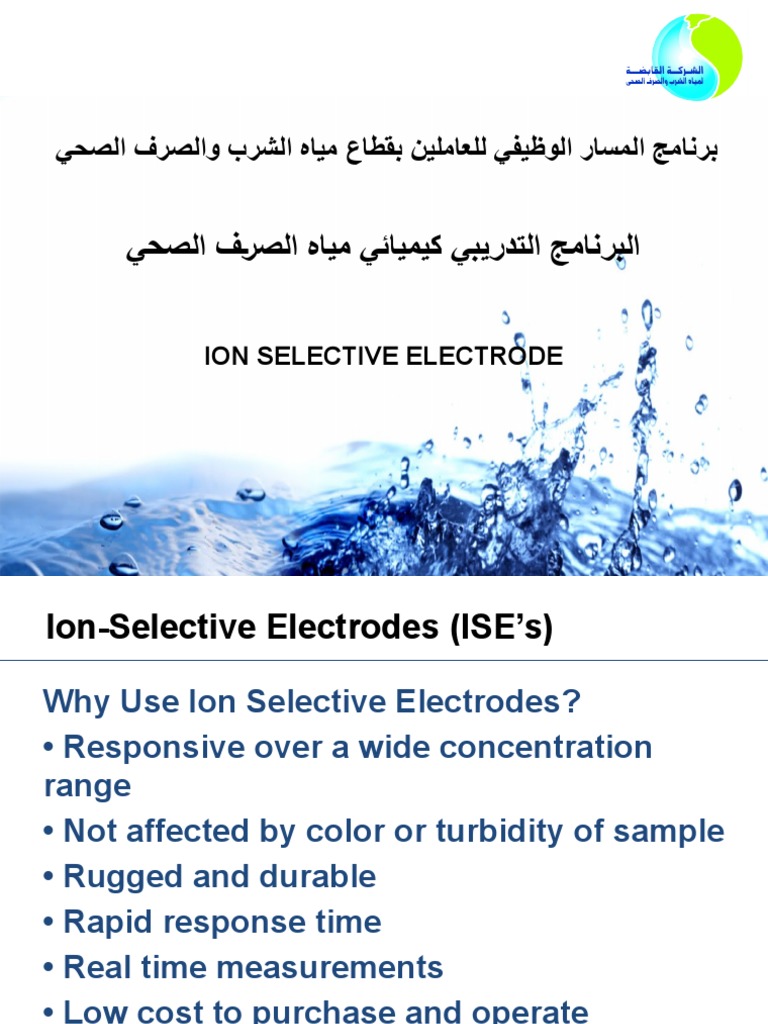 Ion Selective Electrode Applications | PDF | Ph | Chemical Substances