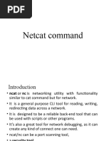 Netcat Commands Cheat Sheet | PDF